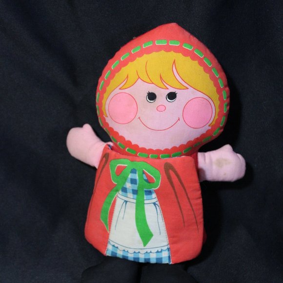 playschool | Toys | Vintage Playskool Little Red Riding Hood 1 Plush ...